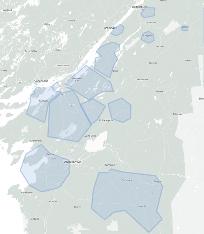 Ridgeview Communications | Coverage Areas